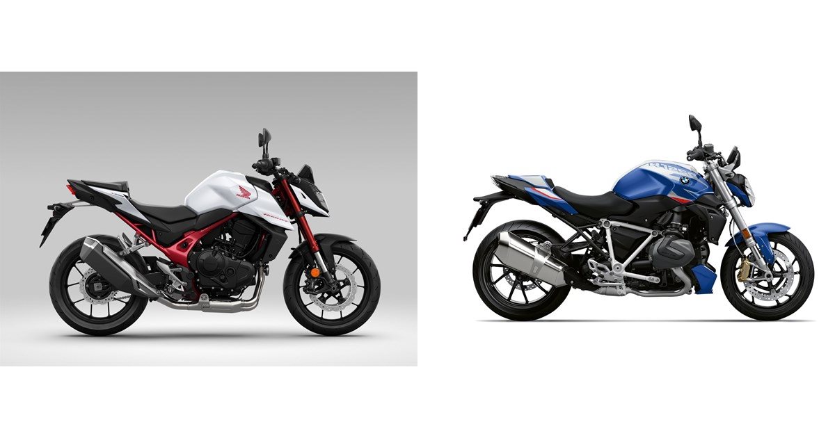 Honda CB750 Hornet 2023 vs BMW R 1250 R 2023
