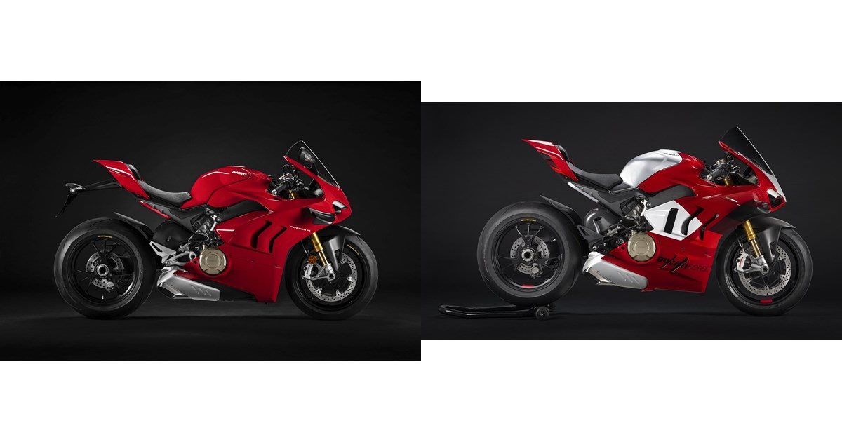 Ducati Panigale V4 S 2021 vs Ducati Panigale V4 R 2023