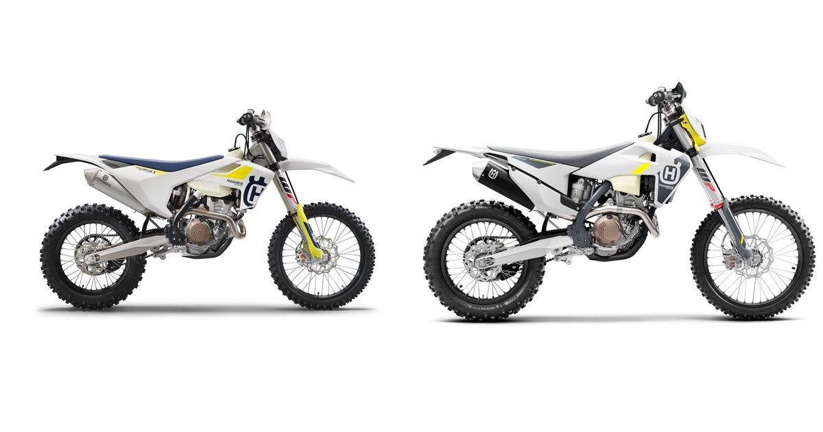 Comparaison des motos Husqvarna FE 250 2019 VS. Husqvarna FE 250 2022