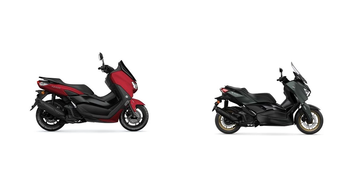 Yamaha NMAX 125 2021 vs Yamaha XMAX 125 Tech MAX 2023