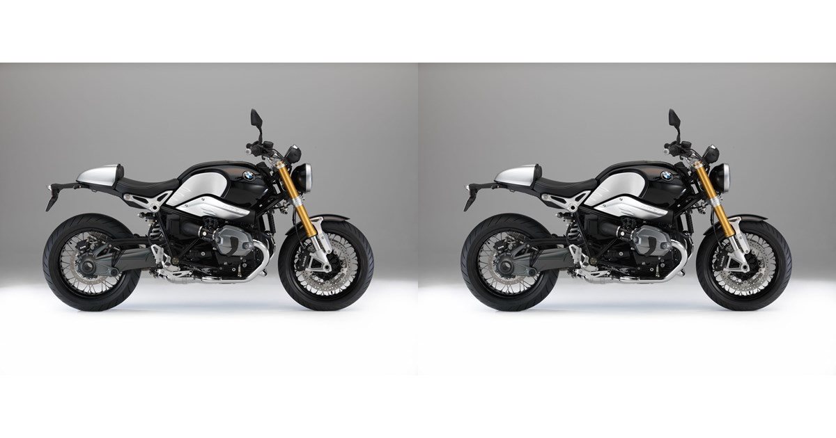 Motorrad Vergleich BMW R nineT 2015 vs. BMW R nineT 2015