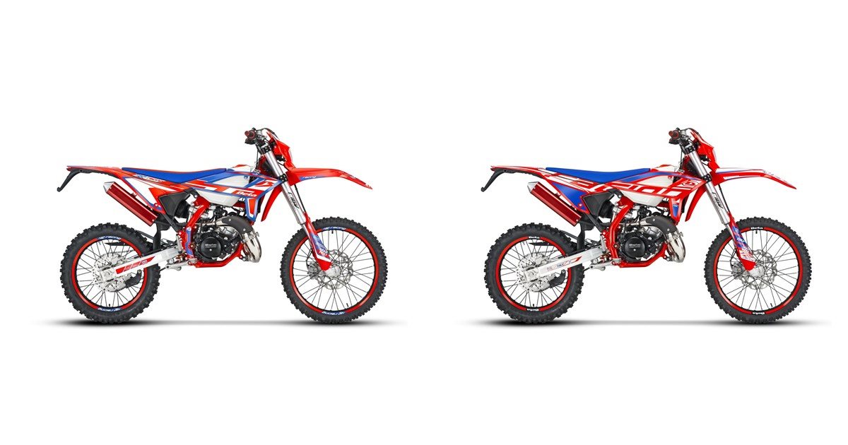 Motorrad Vergleich Beta RR 50 Racing 2023 vs. Beta RR 50 Enduro Racing 2021