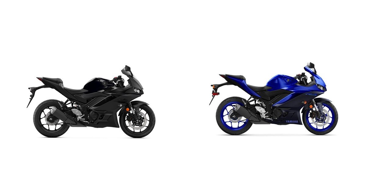 Yamaha R3 2021 vs Yamaha R3 2023