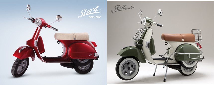 Motorrad Vergleich LML 150 Star 4 DLX 2010 vs. LML Star 200 4-T 2014