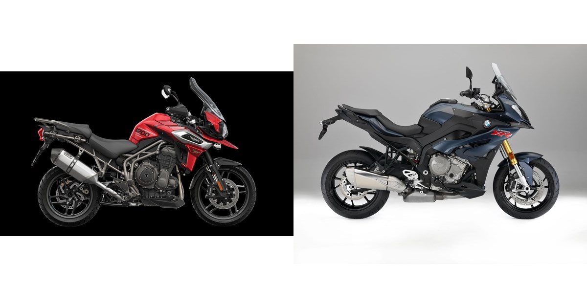 Motorrad Vergleich Triumph Tiger 1200 XRT 2018 vs. BMW S 1000 XR 2017