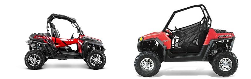 Motorrad Vergleich CFMOTO ZForce 1000 EX V2 EFI 4x4 2020 vs. Polaris ...