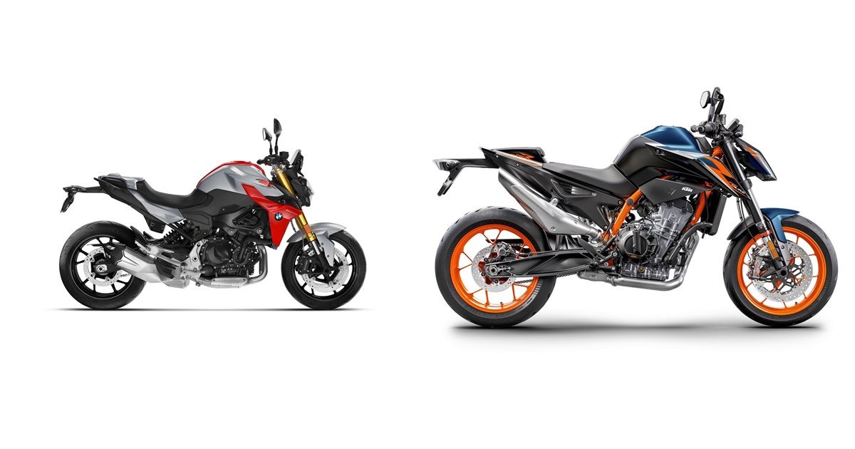 BMW F 900 R 2020 vs KTM 890 Duke R 2023