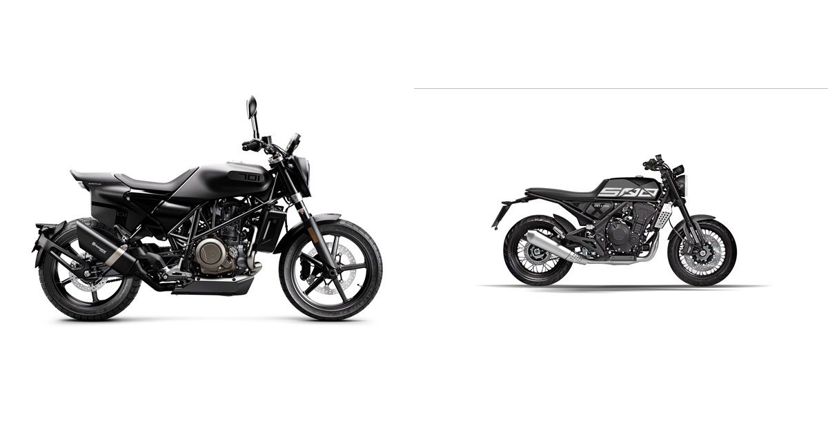 Motorrad Vergleich Husqvarna Svartpilen 701 2019 vs. Brixton Crossfire ...