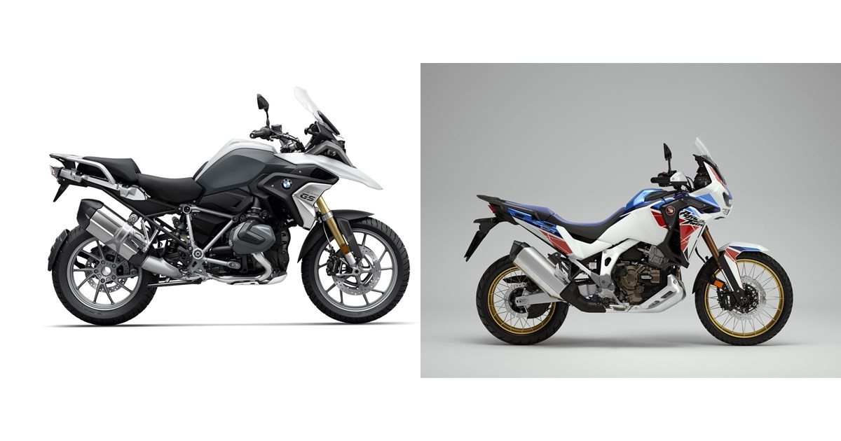 BMW R 1250 GS 2021 vs Honda CRF1100L Africa Twin Adventure Sports DCT 2022
