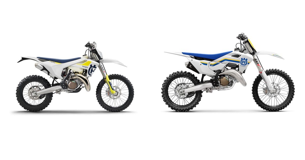 Comparaison des motos Husqvarna TX 125 2019 VS. Husqvarna TC 125 ...
