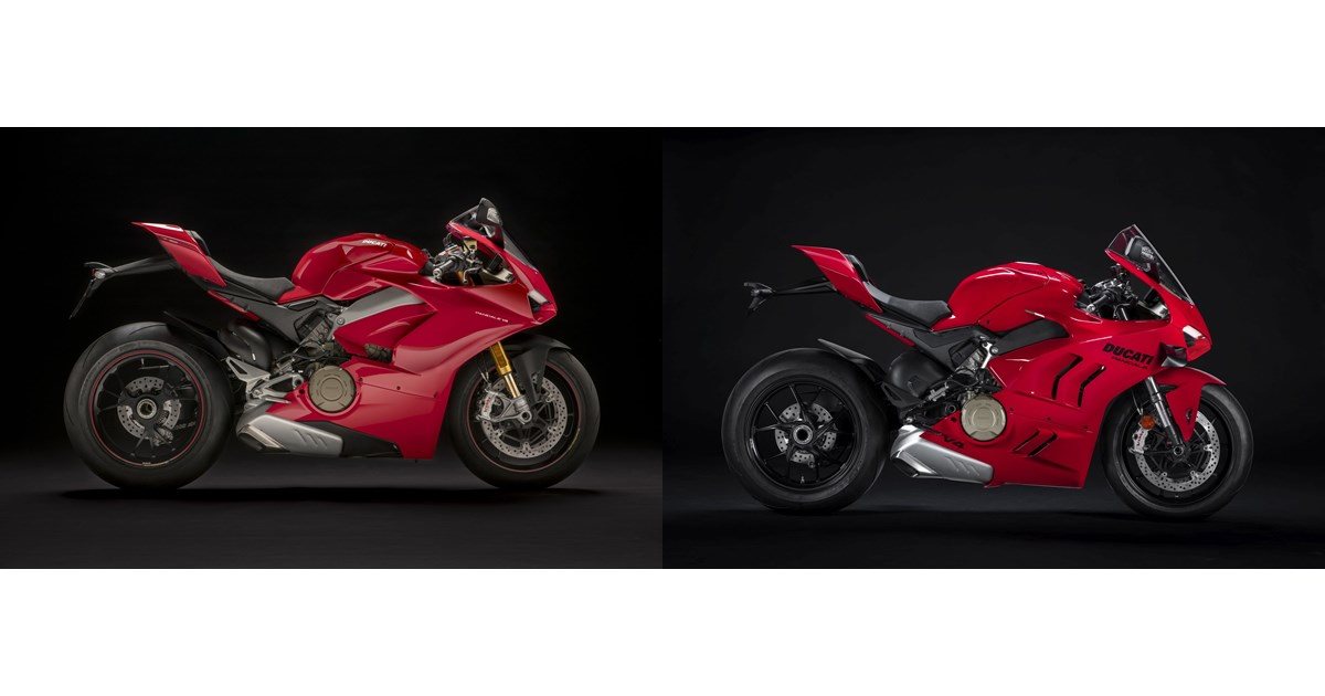Ducati Panigale V4 S 2018 vs Ducati Panigale V4 2022