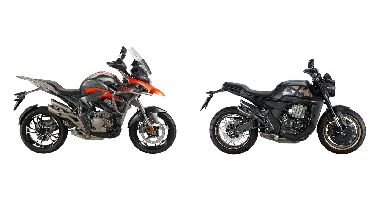 Motorrad Vergleich Zontes 310 T1 2021 vs. Zontes 350 GK 2022