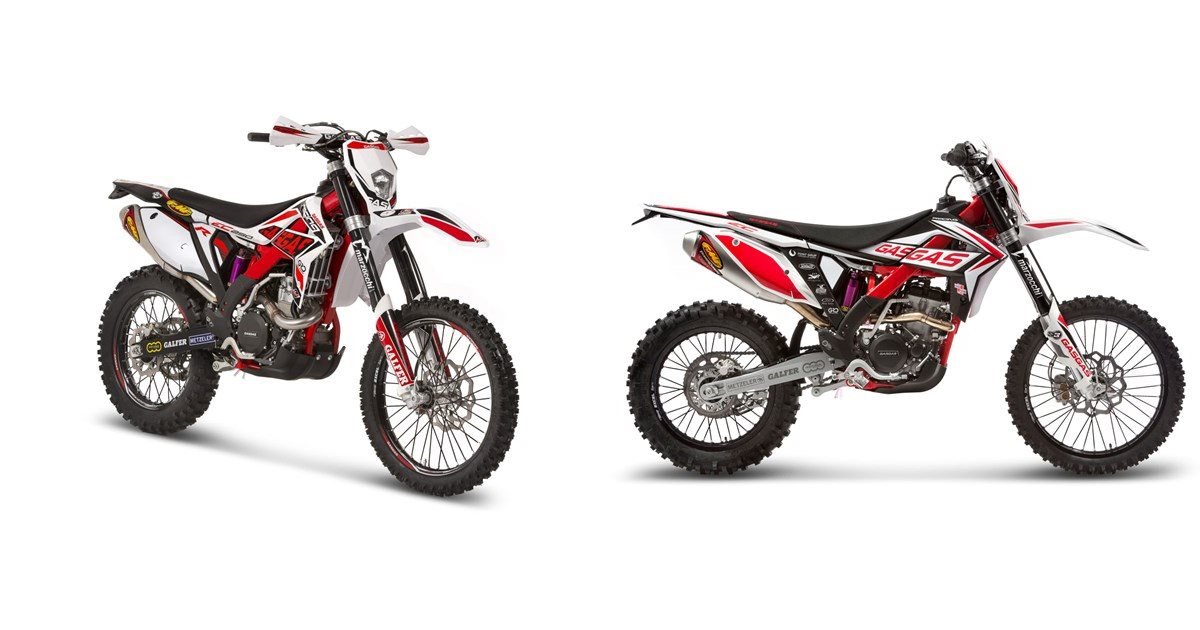 Motorrad Vergleich GASGAS EC 250 F Racing 2014 vs. GASGAS EC 250 F ...