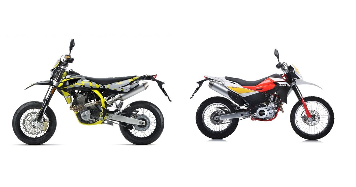 Motorrad Vergleich SWM SM 500 R 2020 vs. SWM RS 650 R 2016
