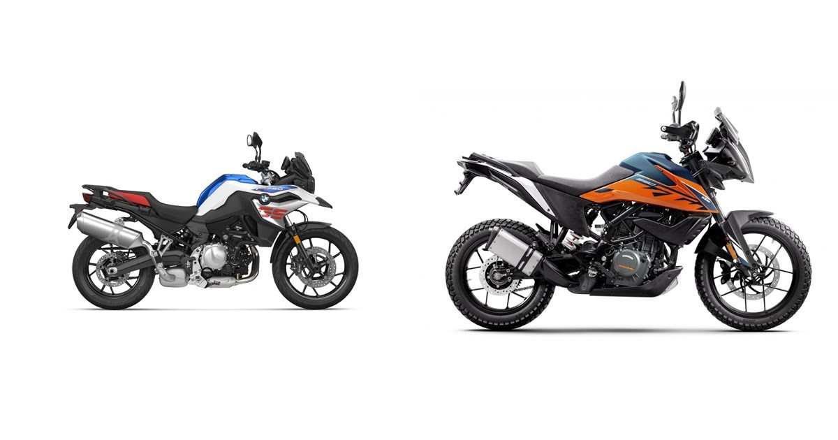 BMW F 750 GS 2023 vs KTM 390 Adventure 2023