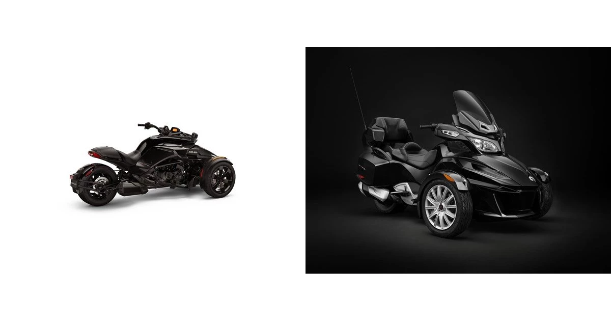 Can-Am Spyder F3 2019 vs Can-Am Spyder RT 2015