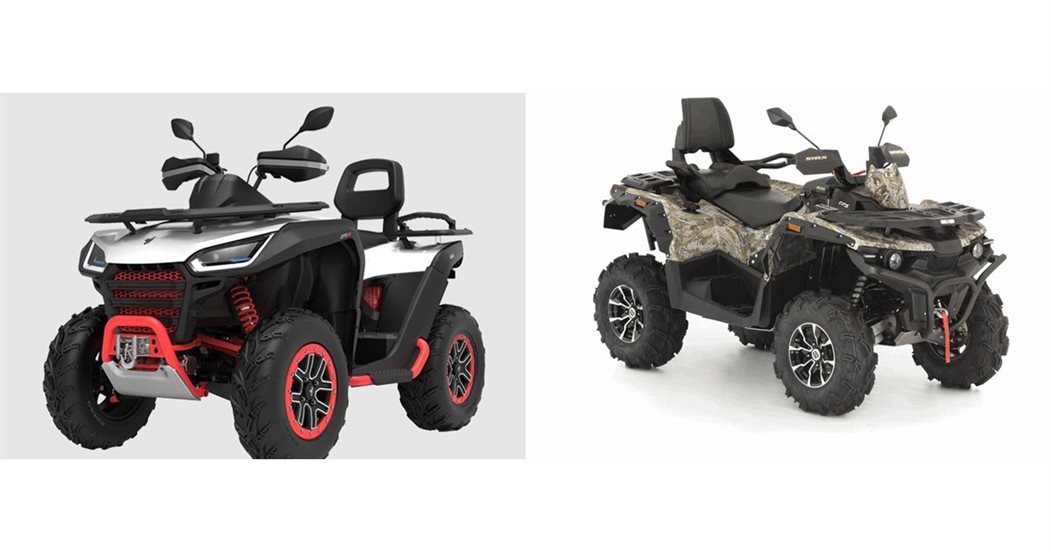 Motorrad Vergleich Segway Snarler AT6 L 2022 vs. Stels Guepard 650G ...