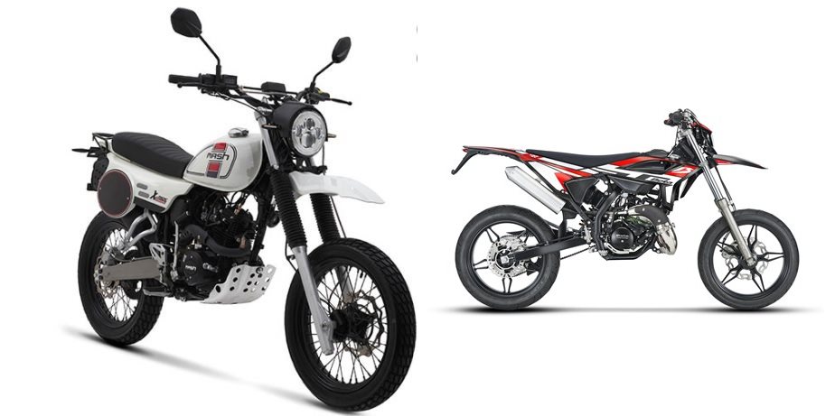 Motorrad Vergleich Mash X-Ride 50 2022 vs. Beta RR 50 Motard 2023