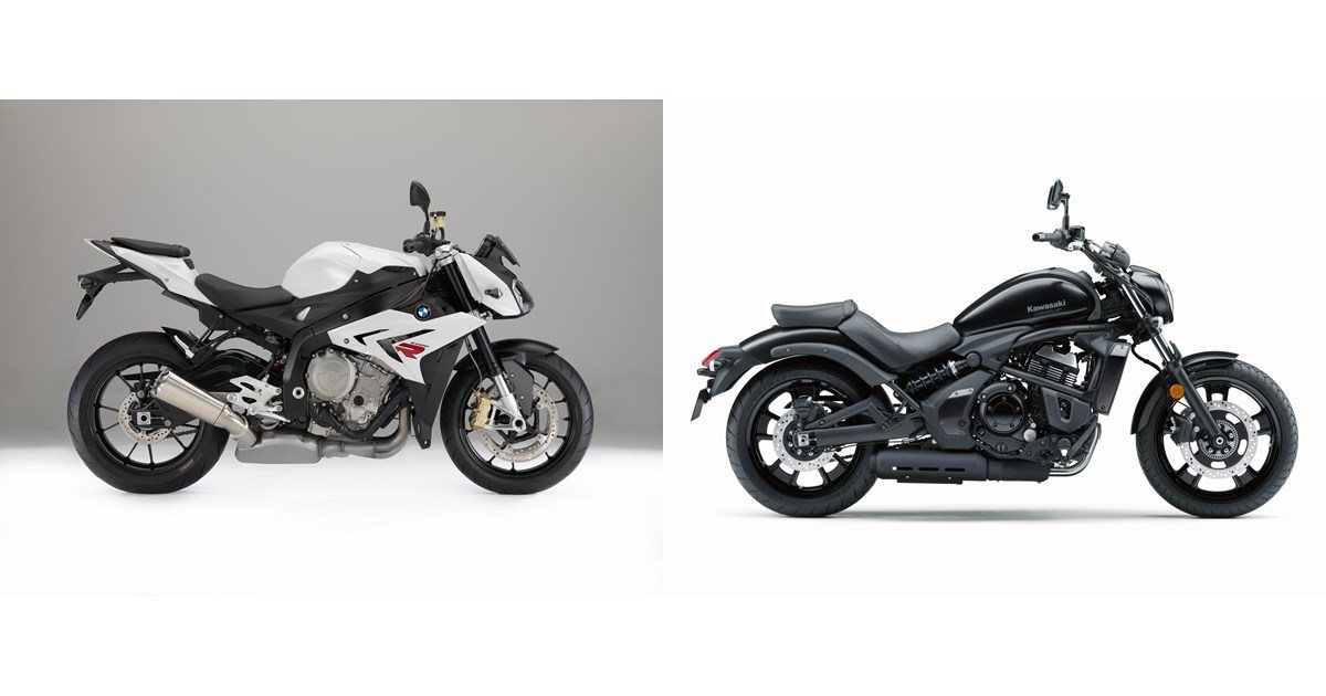 Motorrad Vergleich BMW S 1000 R 2016 vs. Kawasaki Vulcan S 2018