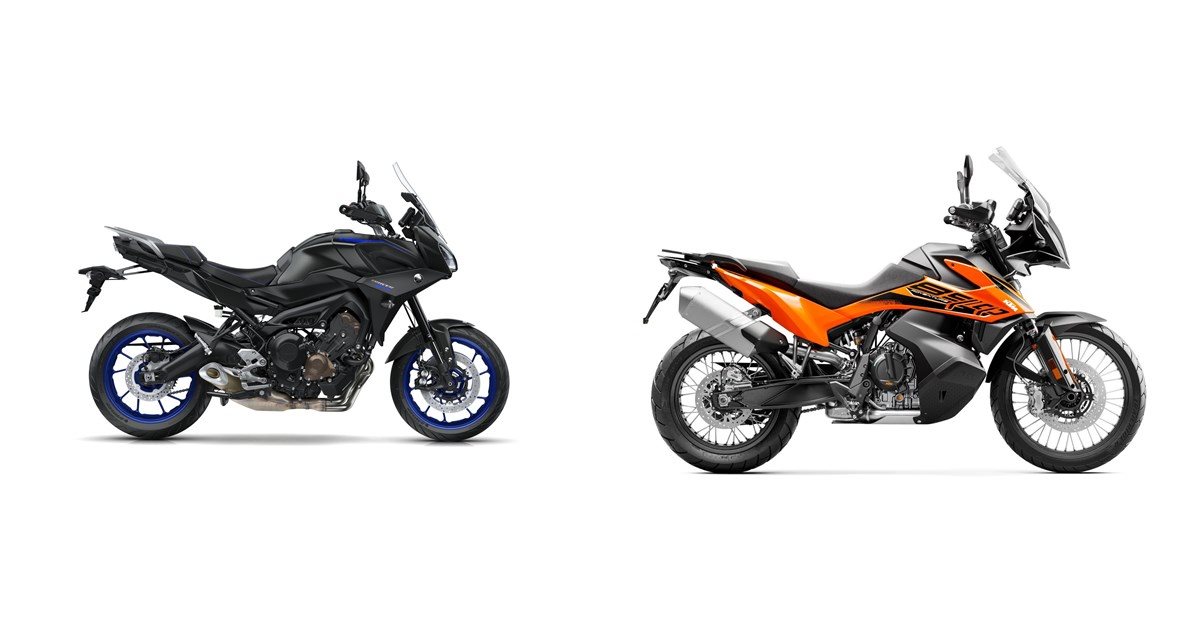 Motorrad Vergleich Yamaha Tracer 900 2019 vs. KTM 890 Adventure 2021