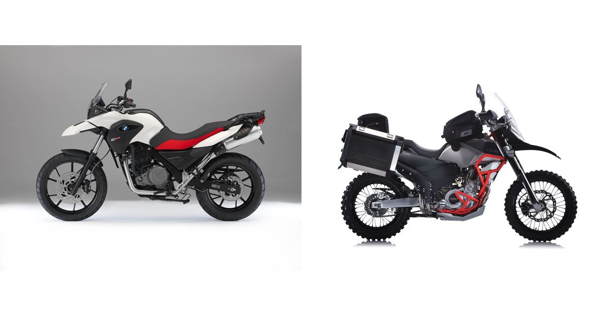 Motorrad Vergleich BMW G 650 GS 2014 vs. SWM Super Dual 650 2016