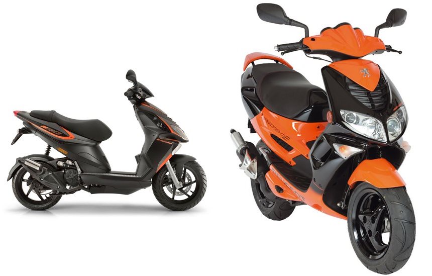 Motorrad Vergleich Piaggio Nrg Power 50 Dd 2t 2020 Vs Peugeot