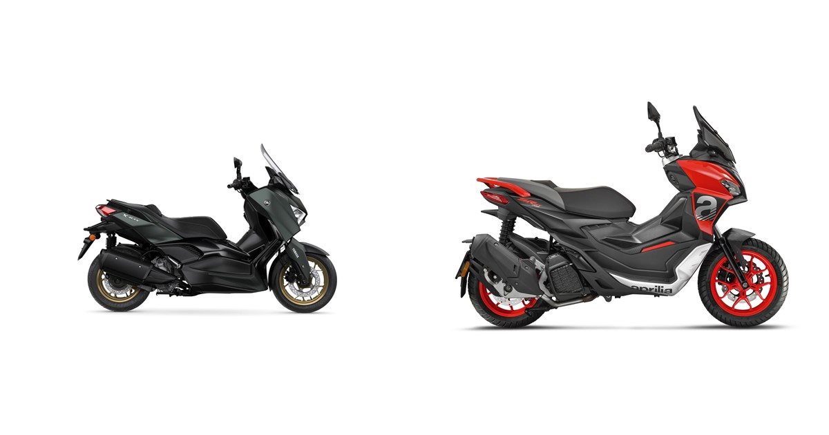 Yamaha XMAX 300 Tech MAX 2023 vs Aprilia SR GT Sport 200 2023
