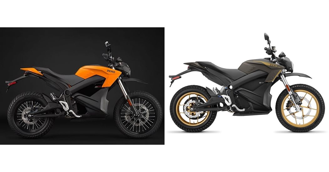 Motorrad Vergleich Zero DS 2014 vs. Zero DSR 2021