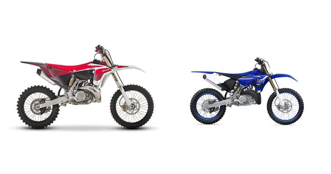 Motorrad Vergleich Fantic XX 250 2023 vs. Yamaha YZ 250 LC 2020