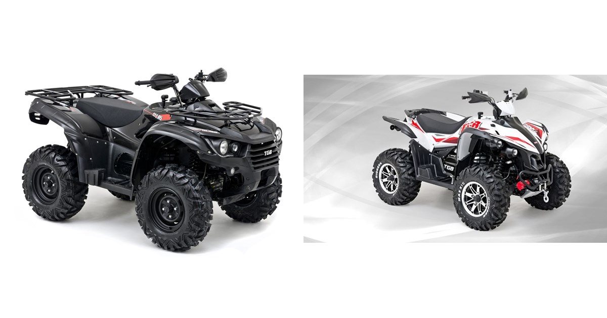 TGB Blade 550 4x4 IRS 2017 vs TGB Target 600 EFI 4x4 IRS 2018