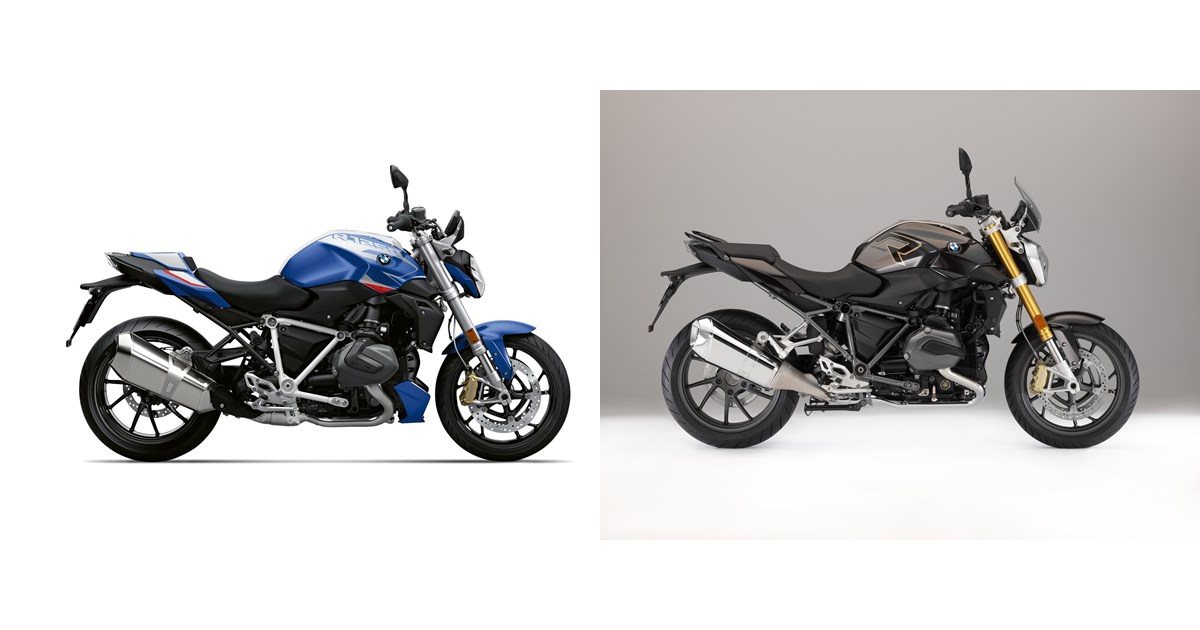 Motorrad Vergleich BMW R 1250 R 2023 vs. BMW R 1200 R 2018