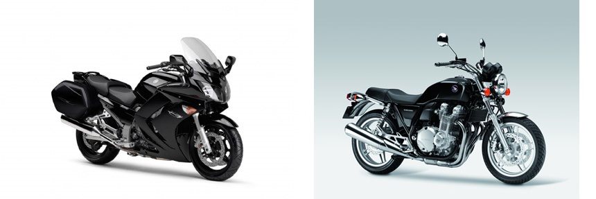 Motorrad Vergleich Yamaha FJR1300A 2010 vs. Honda CB 1100 2014
