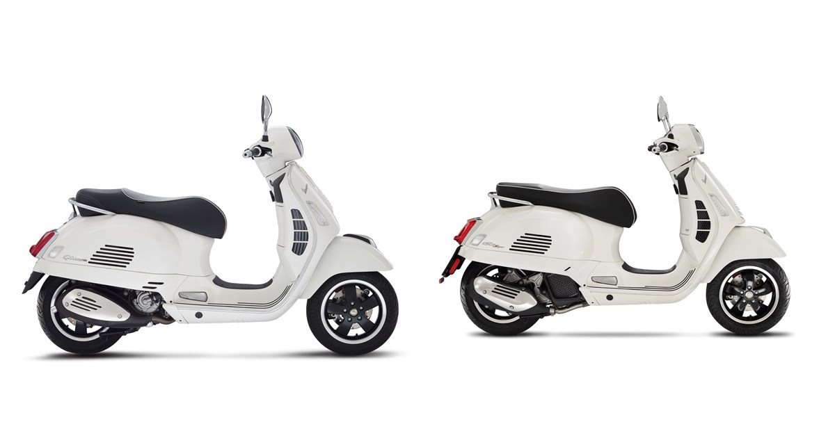 Motorrad Vergleich Vespa GTS 125 ie Super 2015 vs. Vespa GTS 125 Super 2022