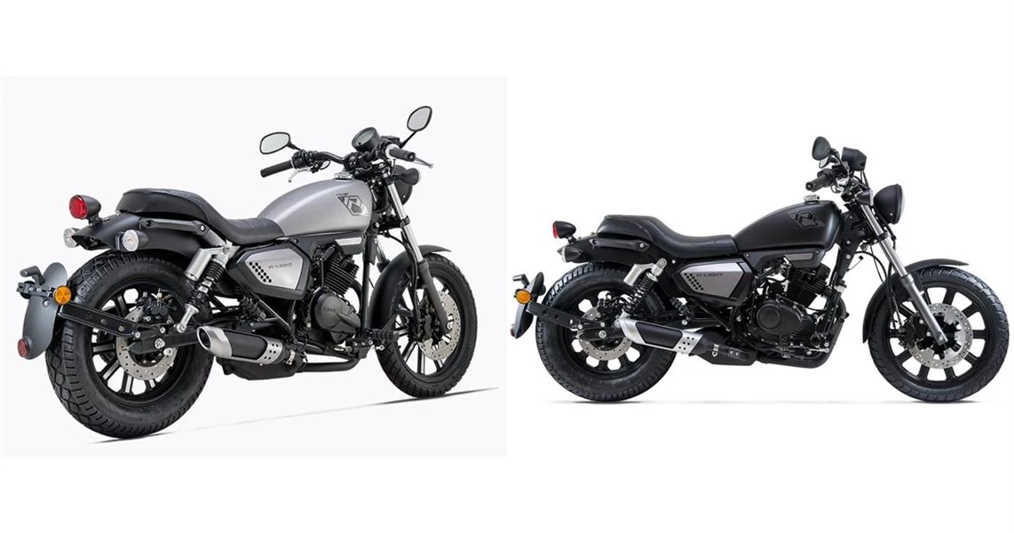 Motorrad Vergleich Keeway K-Light 125 2022 vs. Keeway K-Light 125 2023