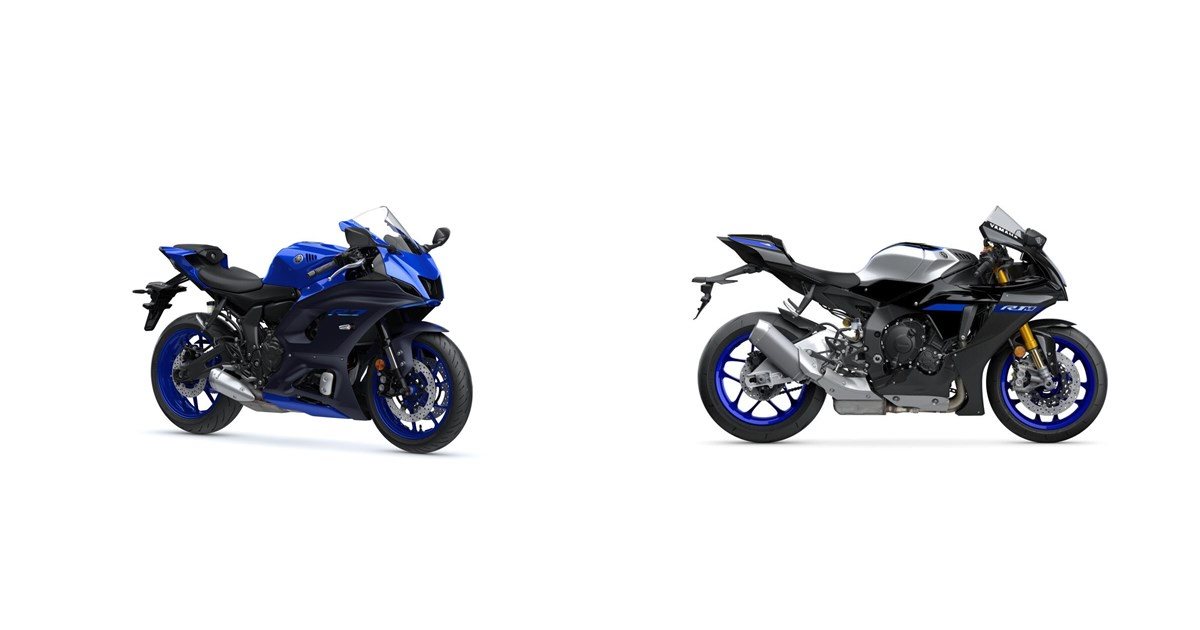 Yamaha R7 2023 vs Yamaha R1M 2023