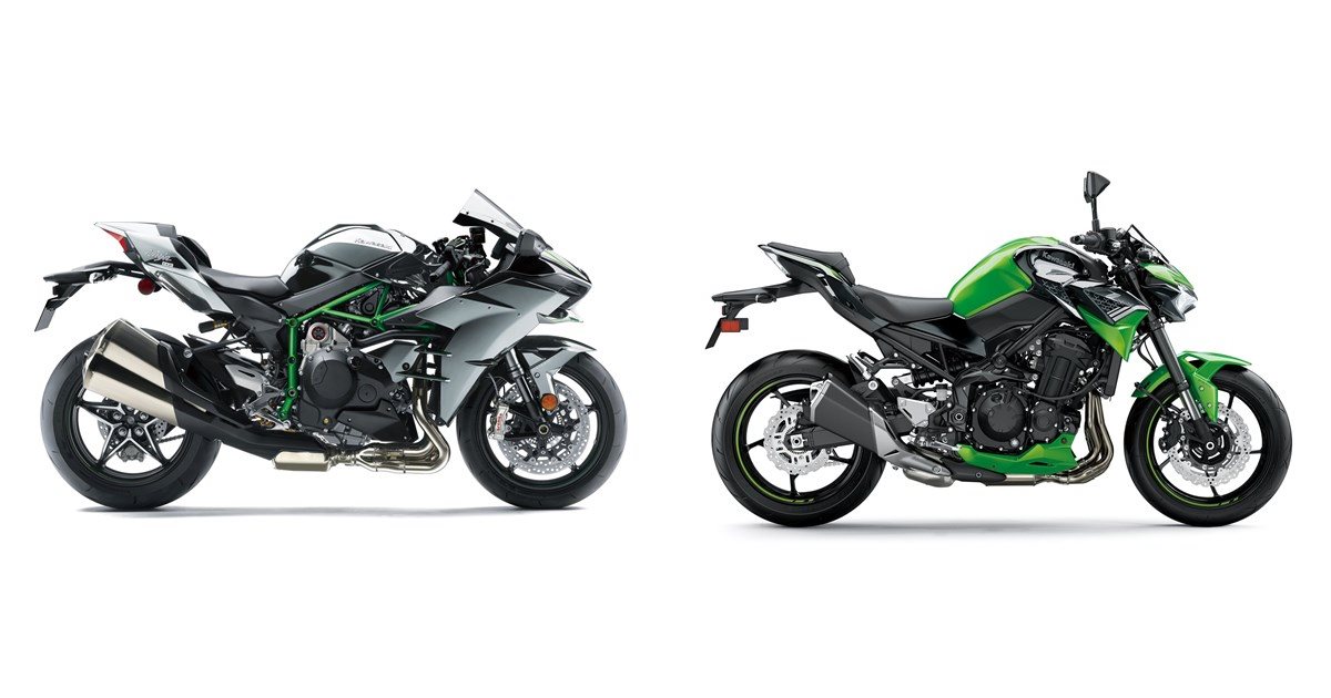 Kawasaki Ninja H2 2020 vs Kawasaki Z900 2020
