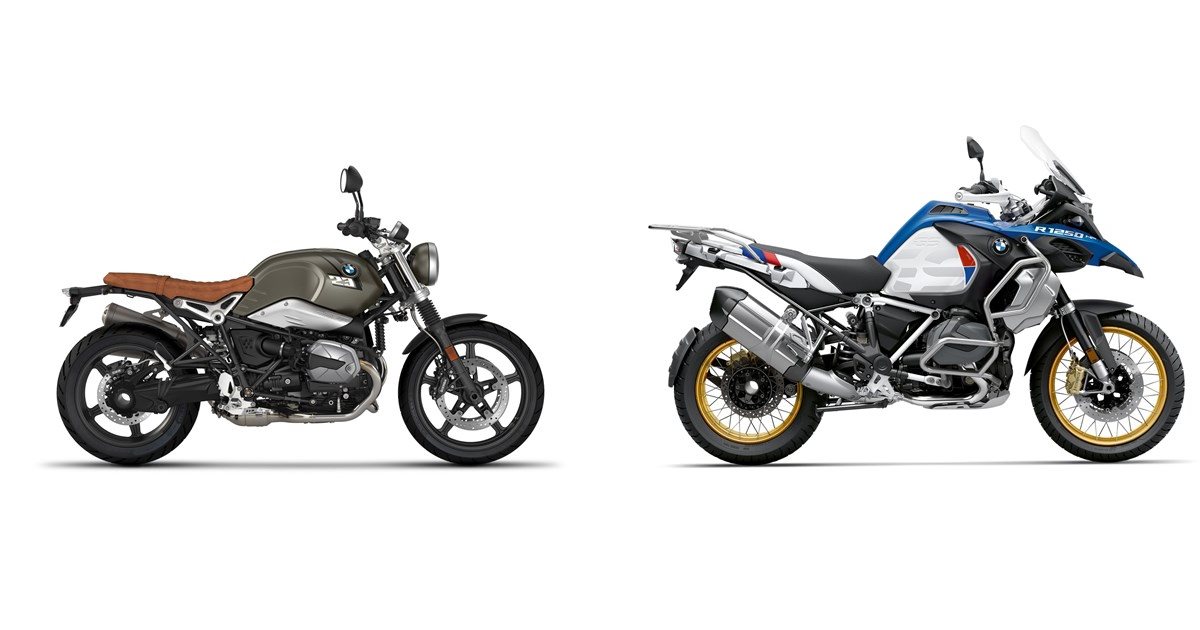BMW R nineT Scrambler 2023 vs BMW R 1250 GS Adventure 2020