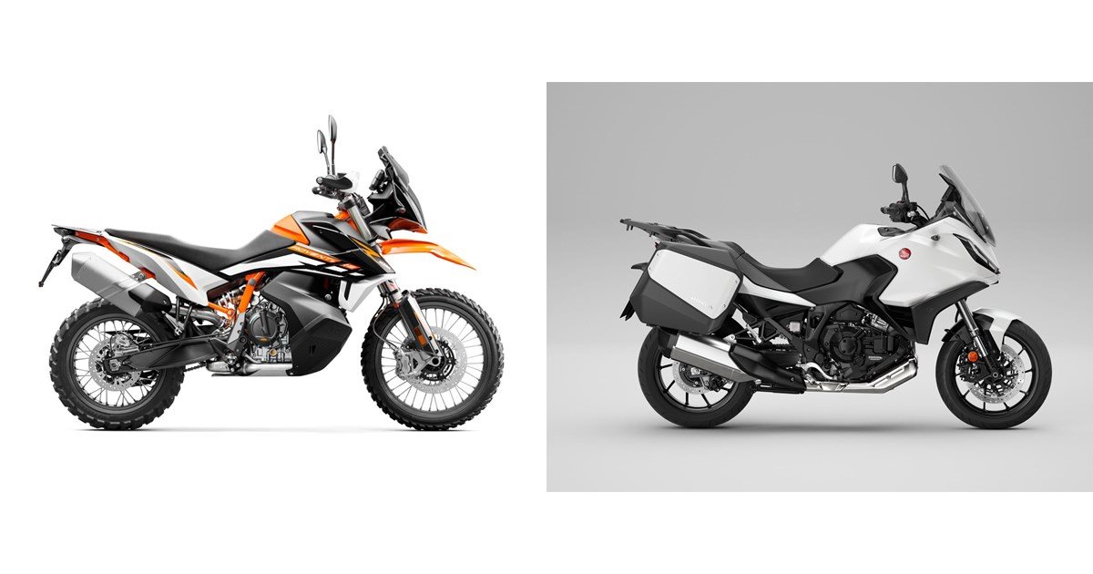 KTM 890 Adventure R 2021 vs Honda NT1100 DCT 2022