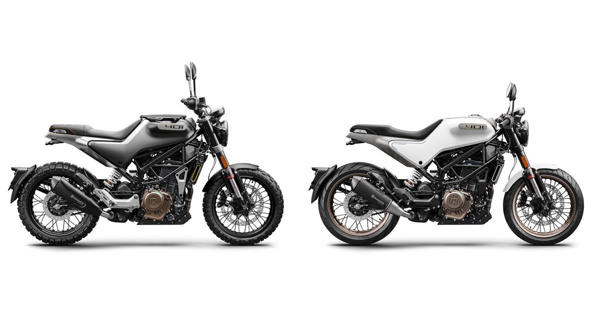 Husqvarna Svartpilen 401 2020 vs Husqvarna Vitpilen 401 2023