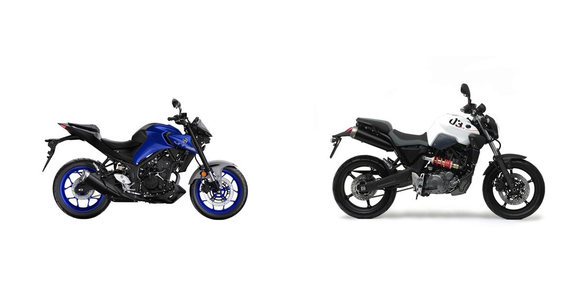 Yamaha MT-03 2021 vs Yamaha MT-03 2015