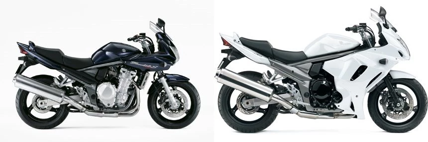 Motorrad Vergleich Suzuki Bandit 1250S 2007 vs. Suzuki GSX 1250 F 2016