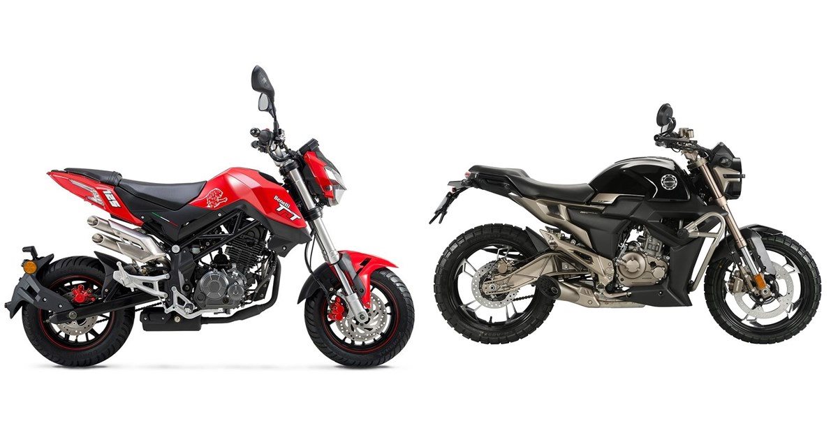 Benelli TnT 125 2021 vs Zontes 125 G1 2021