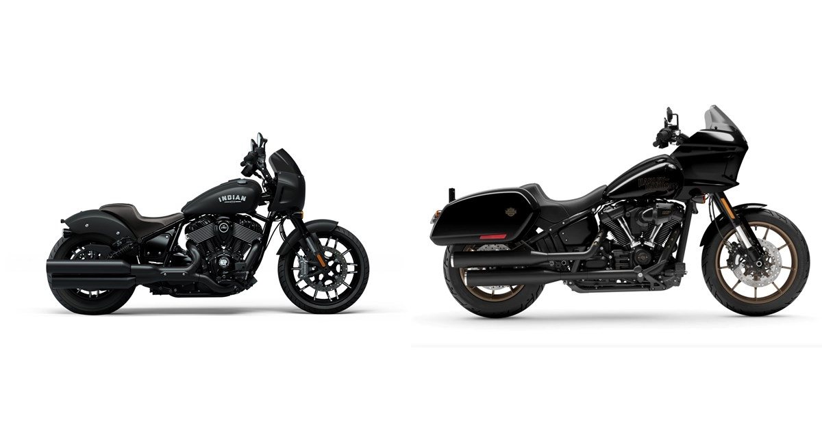 Indian Sport Chief 2023 vs Harley-Davidson Softail Low Rider ST 2023