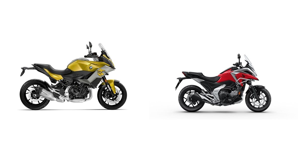 Motorrad Vergleich BMW F 900 XR 2021 vs. Honda NC750X DCT 2023