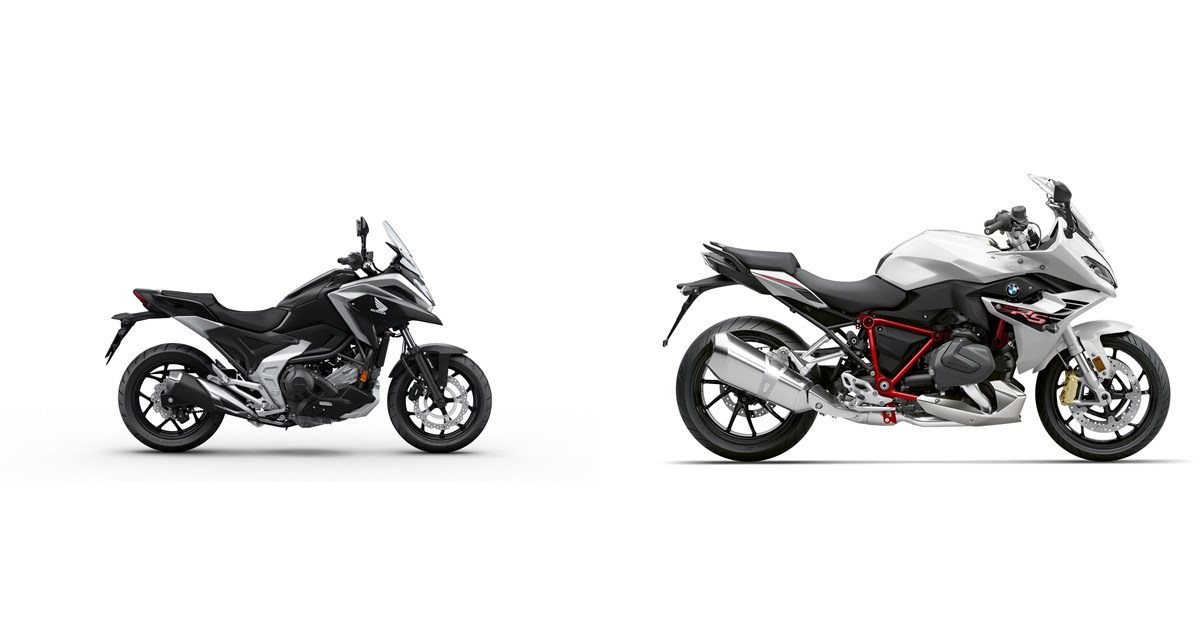 Honda NC750X 2021 vs BMW R 1250 RS 2022