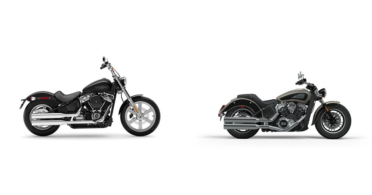 Harley-Davidson Softail Standard FXST 2023 vs Indian Scout 2022