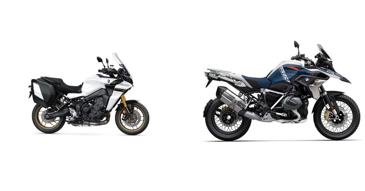 Comparaison des motos Yamaha Tracer 9 GT 2023 VS. BMW R 1250 GS 2023