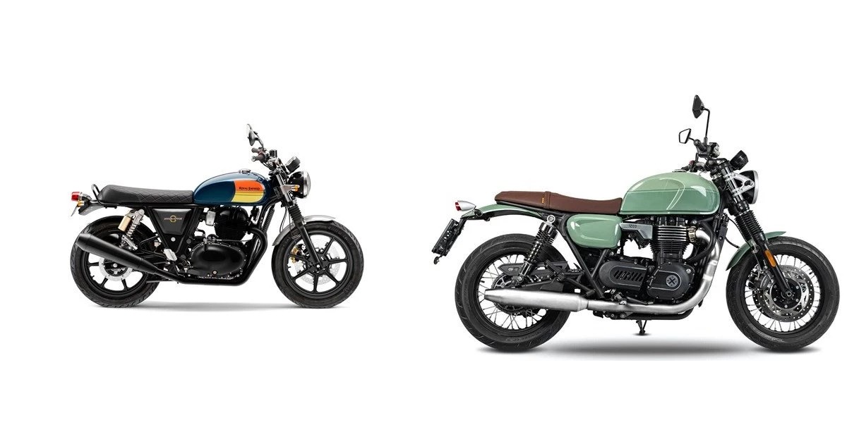 Royal Enfield Interceptor 650 2023 vs Brixton Cromwell 1200 2022