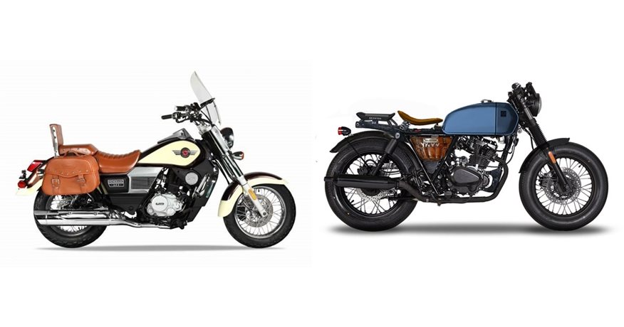 Motorrad Vergleich United Motors UM Renegade Commando Classic 125 2022 ...