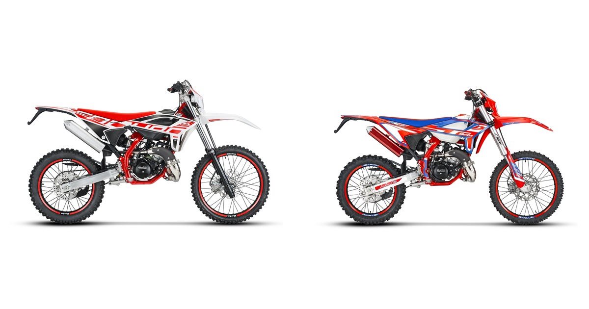 Motorrad Vergleich Beta RR 50 Enduro Sport 2021 vs. Beta RR 50 Racing 2023